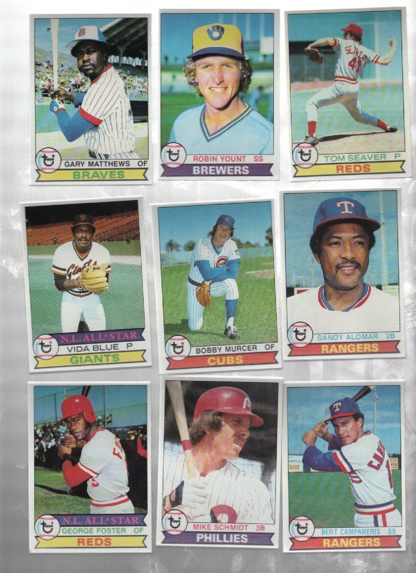 1979 Topps Baseball Complete Set NRMT/NRM-MT High Grade Ozzie Smith ...
