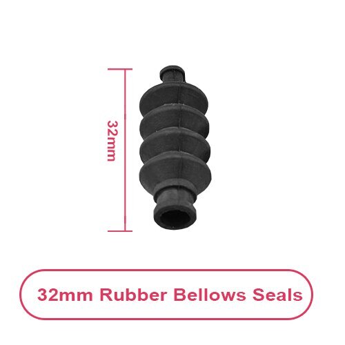 Waterproof push rod rubber seal bellow 32mm long x 10 pcs for RC boat ...