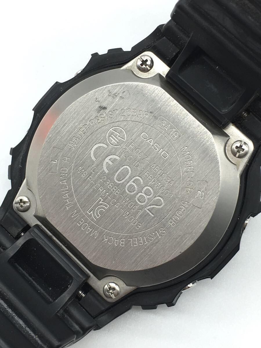 CASIO G-SHOCK GB-5600B-1JF Wristwatch Men's Bluetooth Black Digital ...