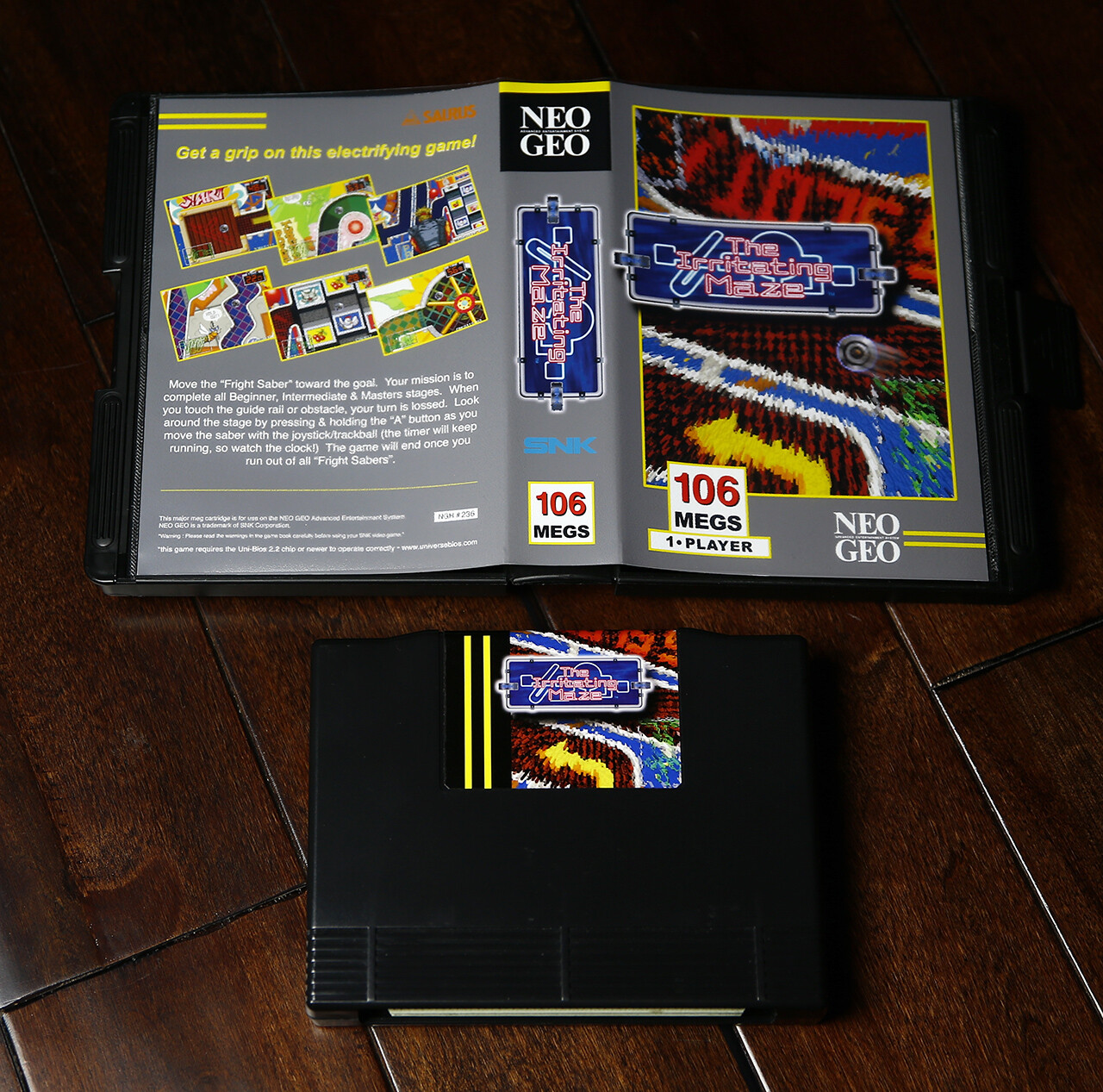 The Irritating Maze AES • Neo Geo Console/System • Ultra Denryuu ...