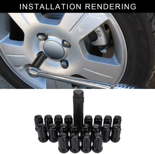 Kucar 20x Lug Nuts 12x1.5 Spline Drive Tuner Lock Keys for Acura Honda ...
