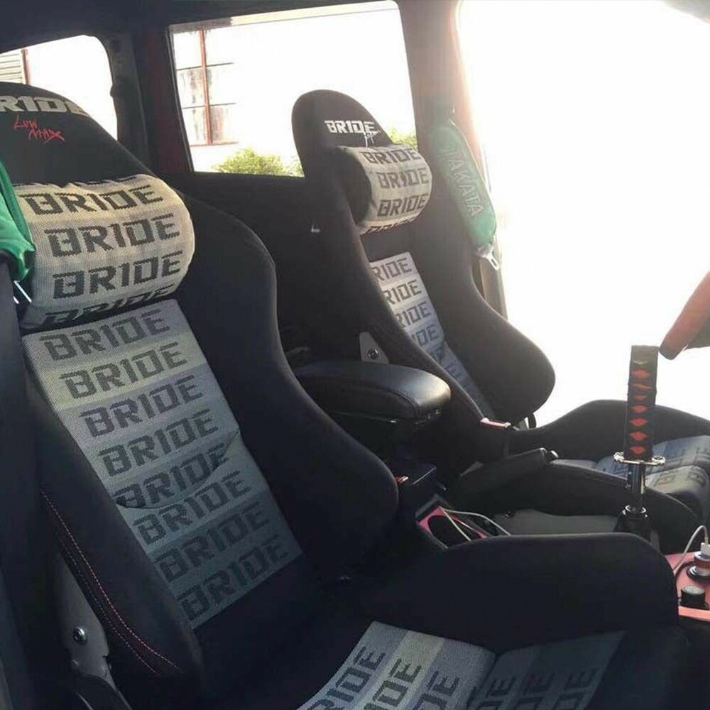 JDM Bride Fabric for Seat Cover Door Panel Armrest Headliner Decoration ...