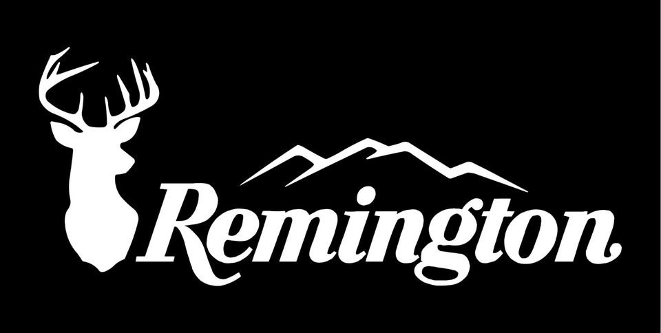Buck Remington Firearms Vinyl Decal Car Window Gun Case Rifle Gun Logo ...