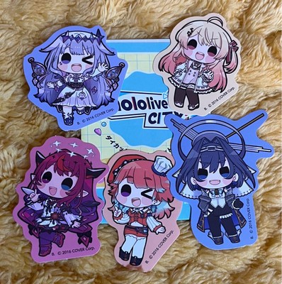 3 Hololive Die Cut Stickers | eBay