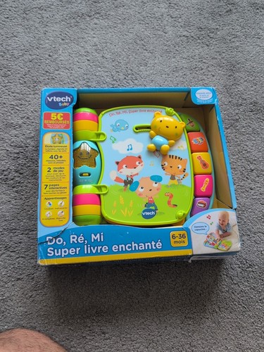 VTech Baby Do Re Mi Interactive Toy For 6-36 Months In French With ...