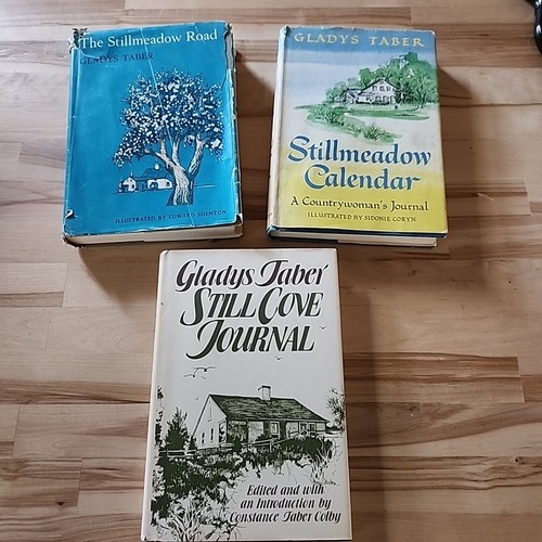 Gladys Taber - Lot of 3 1st Edition Stillmeadow Road Calendar Still ...