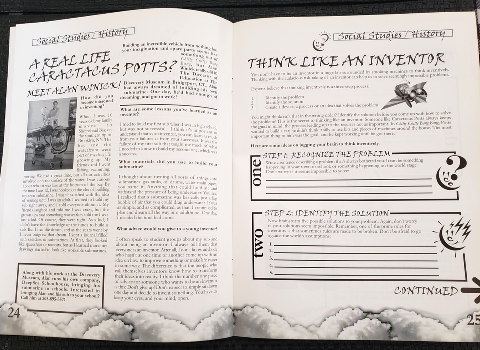 Chitty Chitty Bang Bang study guide activity book | eBay