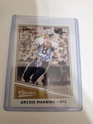 Archie Manning Autograph Card | eBay
