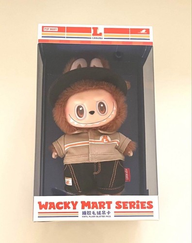 Pop Mart Labubu The Monsters Wacky Mart Series Vinyl Plush Hanging Card ...