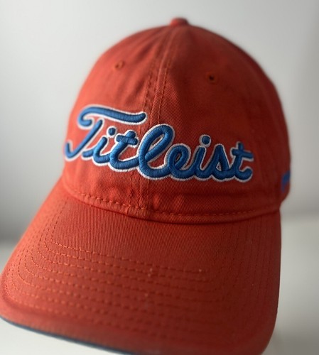TITLEIST Pro VI FJ Golf Logo Snapback Script Embroidered Hat Cap Footjoy | eBay