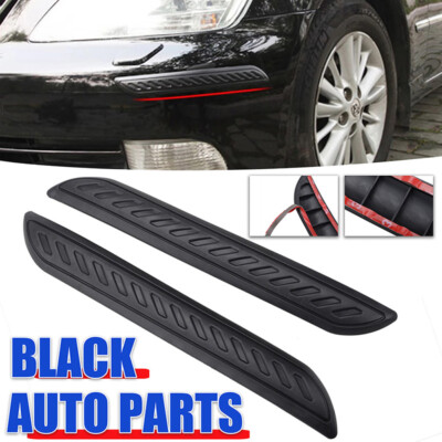 Car Bumper Corner Guard Cover Anti Scratch Exterior Protector Rubber ...
