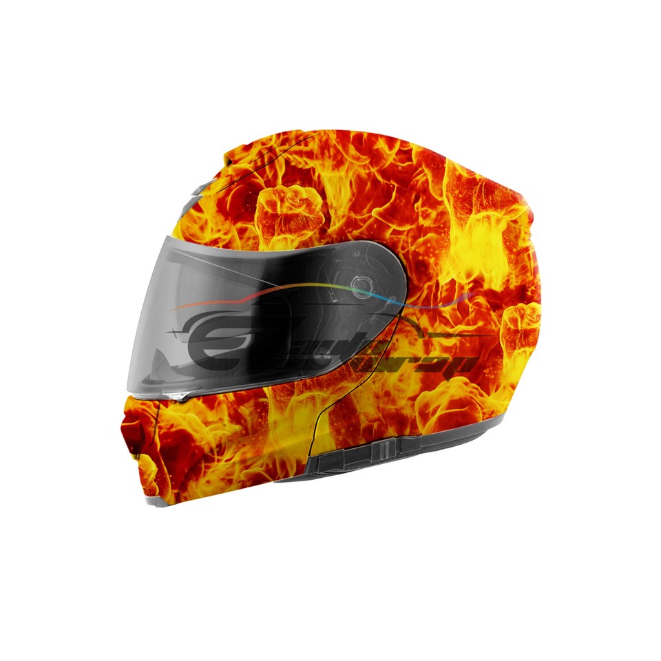 19"x38" Hydrographic Film Hydro Dipping Water Transfer Fist True Fire ...