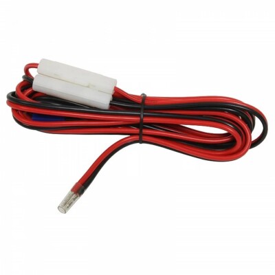 ICOM GENIUNE DC POWER CABLE RED BLACK FUSE SUITS IC455 IC410 IC400 ...