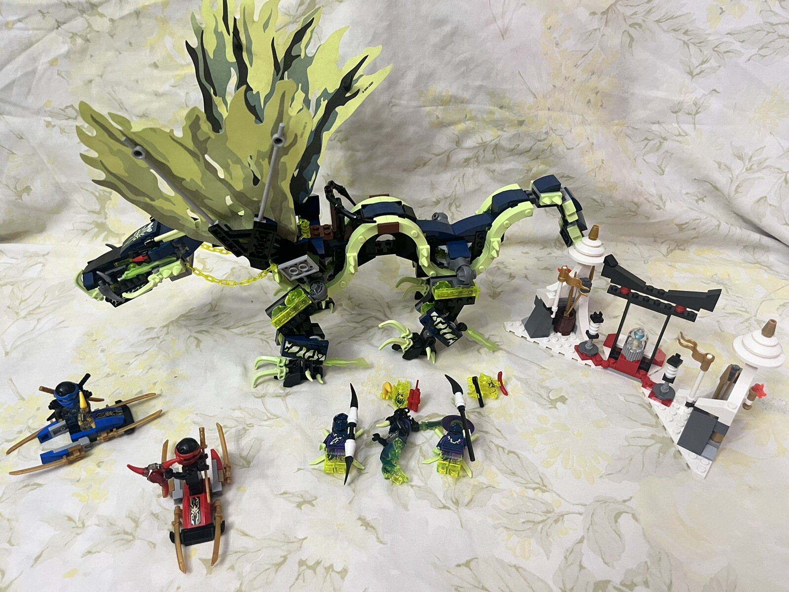 LEGO NINJAGO: Attack of the Morro Dragon (70736) (Semi-complete ...