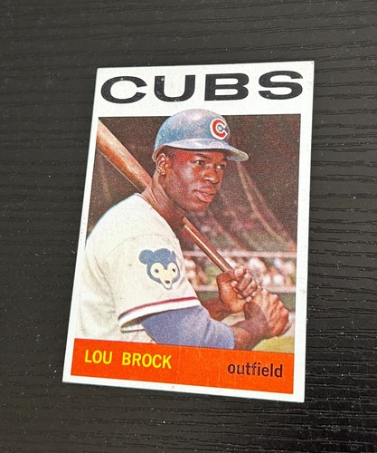 Lou Brock 1964 Topps Baseball Card #29 Chicago Cubs | eBay