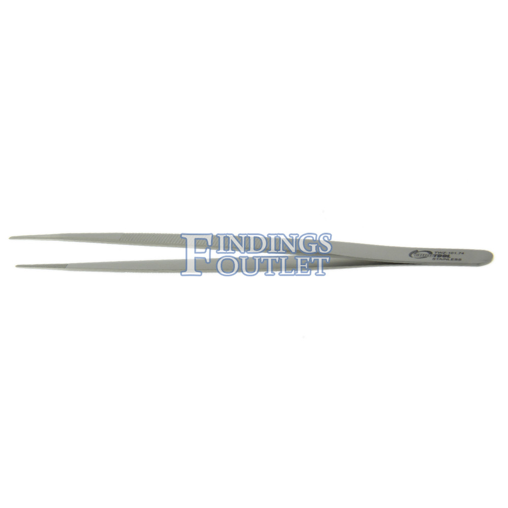 Diamond Tweezer with Medium Point Gray Matte for Jewelers Gemstones ...