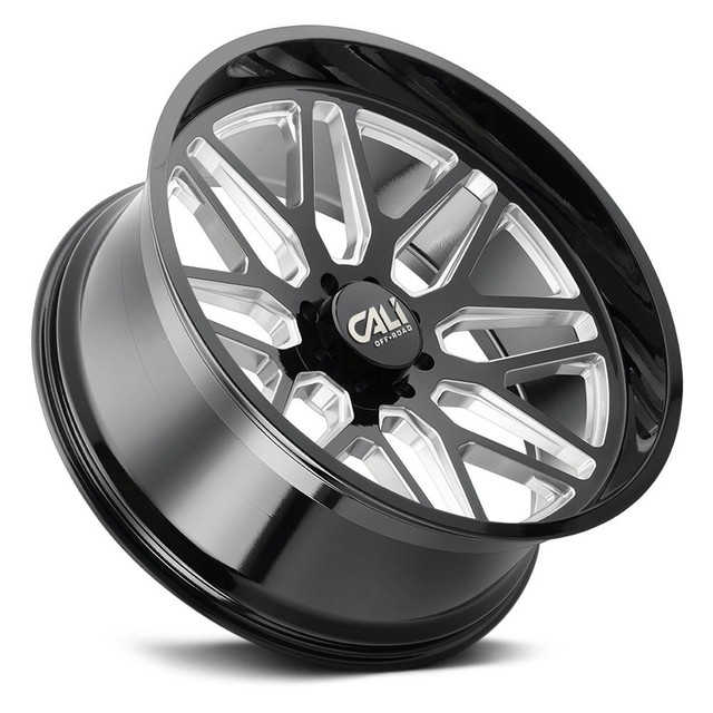 Cali Off-road Invader 12x28 Gloss Black - Milled Spokes Rim for sale ...