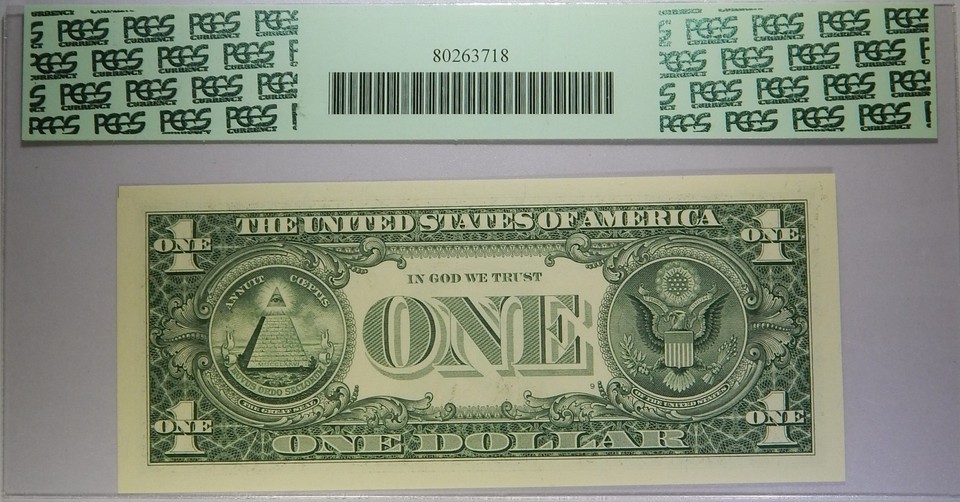 1999 $1 Chicago PCGS 65 PPQ Millennium Note Serial Number 20011825 | eBay