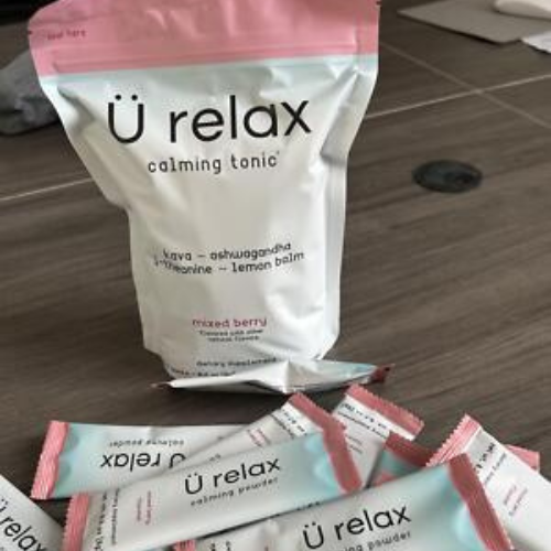 U Relax Calming Tonic- 15 Packets MIXED BERRY Flavor Relax Calming ...