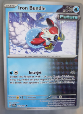 Pokémon TCG Iron Bundle SV06 Twilight Masquerade 062/167 Uncommon Near ...