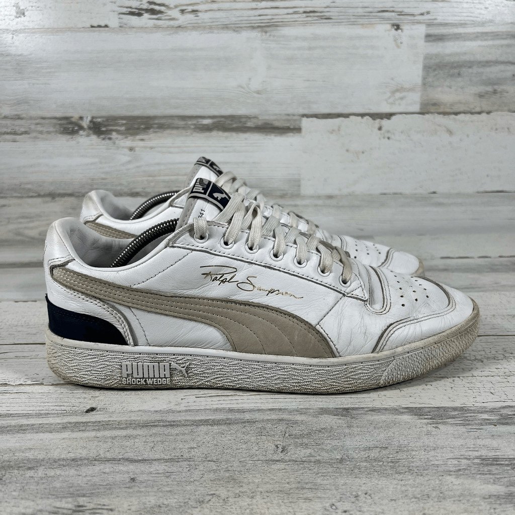 Ralph Sampson Mens Shock Wedge Faux Leather Lace Up A… - Gem