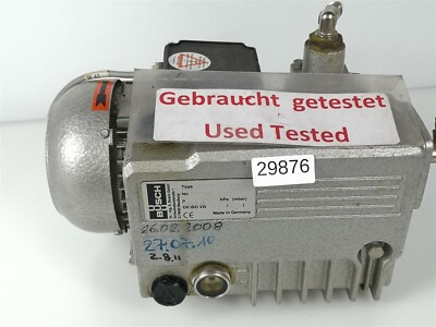 Pumps - Busch Vacuum Pump