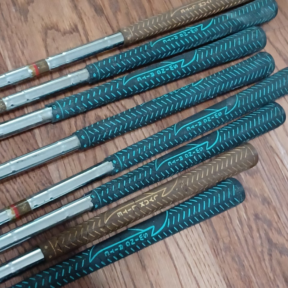 Vtg Lynx Predator Golf Clubs Set 3-Pw & Woods 1,3,4 5 RH Steel Shaft ...