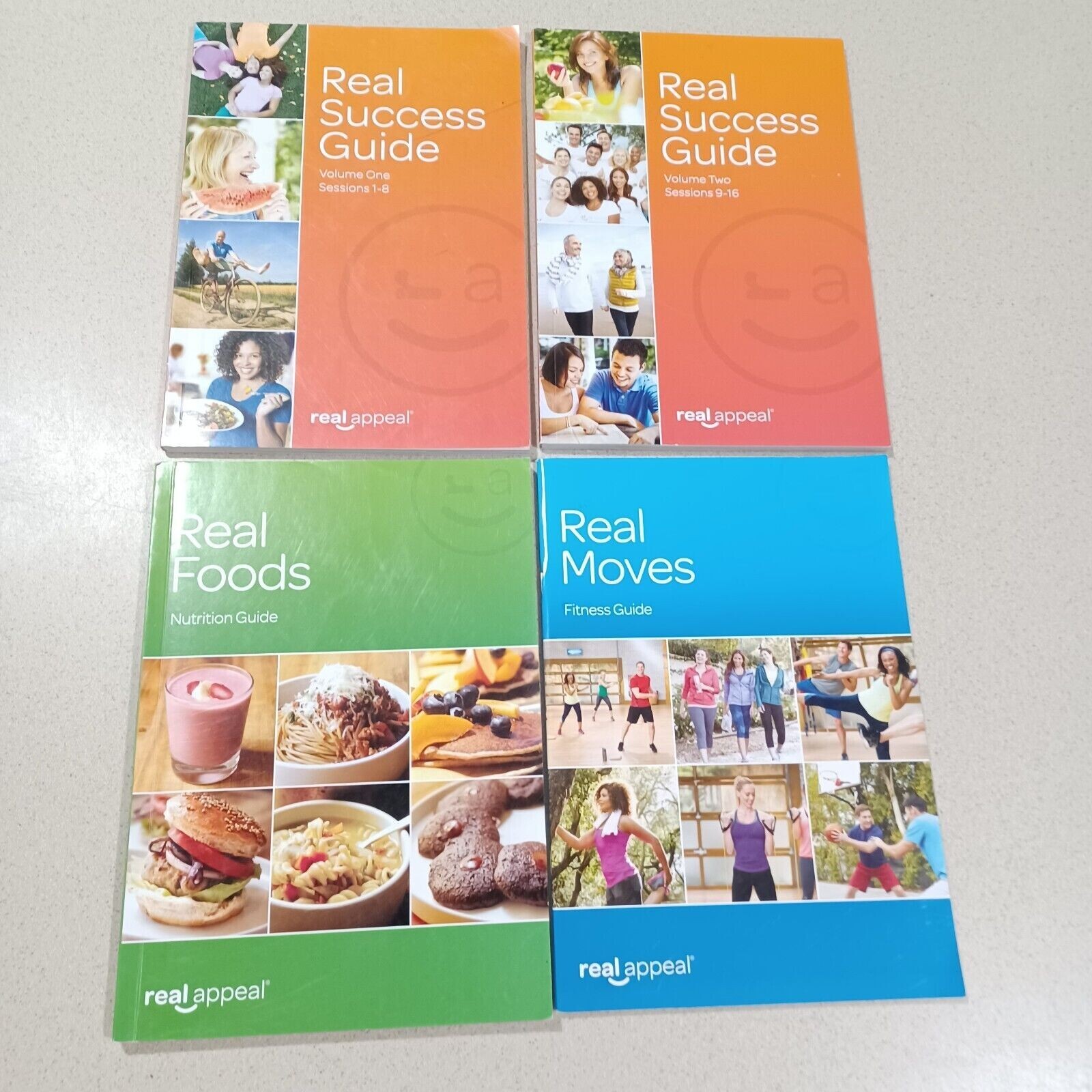 REAL APPEAL Weight Loss Success Guides Set of 4 Books 1 - 4 | eBay