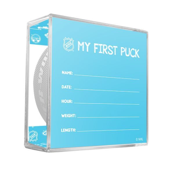 MY FIRST PUCK for NEWBORN BABY BOY San Jose Sharks Licensed NHL All ...