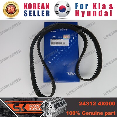 Genuine/OEM 243124X000 BELT-VALVE TIMING for Kia Grand Carnival (Sedona ...