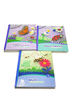 Lot of 3 Guides English Language Arts Lesson Guide 1, Ma (K12) A Stride ...