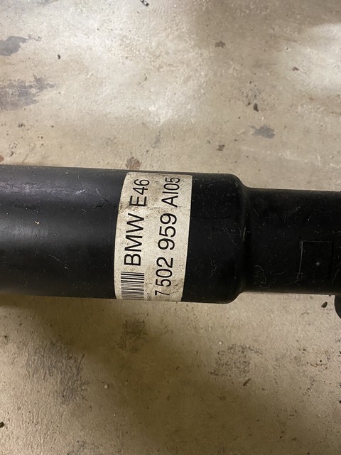 BMW 26111229564 E46 Rear Drive Shaft Auto OEM 325ci 325i for sale ...
