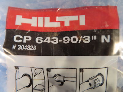 HILTI CP 643-90/3" N 304328 FIRESTOP COLLAR 3.54" NOMINAL PIPE DIAMETER ...