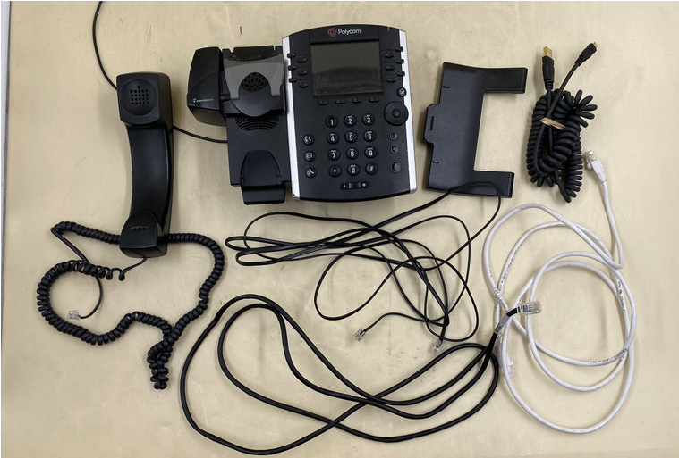 POLYCOM VVX 411 2201-48450-001 BUSINESS OFFICE IP PHONE BLACK | eBay