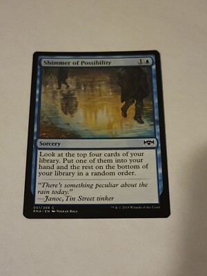 MTG Shimmer of Possibility Ravnica Allegiance 051/259 Regular Common | eBay