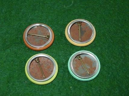 4) 1967 IBT Teamsters Union Local 75 DRIVERS WAREHOUSE & DAIRY Pin Back ...