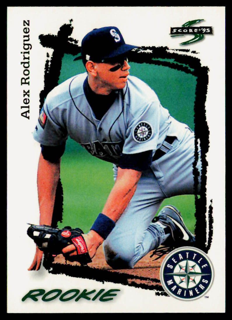 1995 Score #312 Alex Rodriguez Rookie RC Seattle Mariners - 002 | eBay