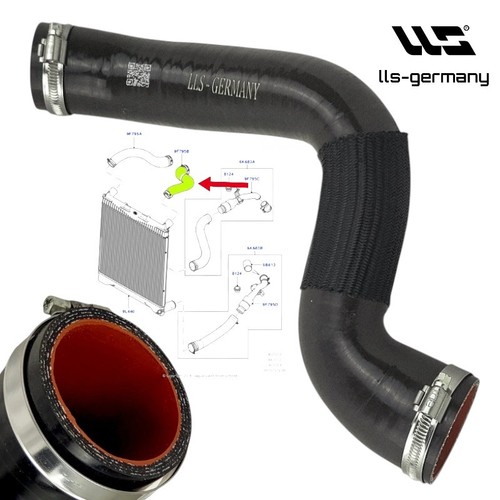 Reinforced Silicone Charge Air Hose For Range Rover Sport 3.6 TDV8 ...