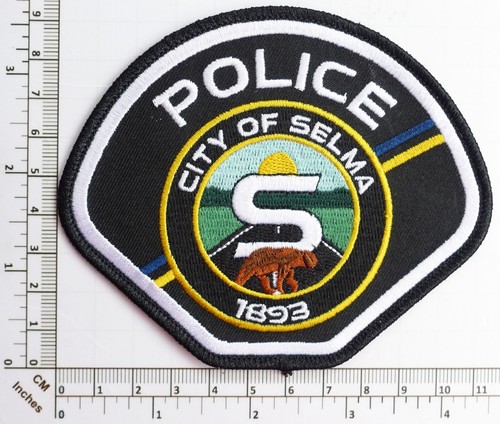 Selma Police Department California Embroidery patch | eBay