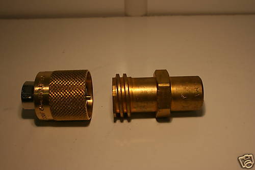 PROPANE TANK CONNECTOR 7141M 7141F FORKLIFT FORK LIFT CONNECTION LPG | eBay