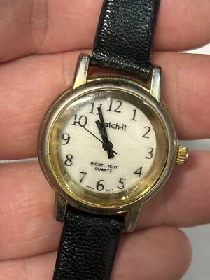 Watch-it Advance Night Light Quartz Ladies Leather Band Watch | eBay