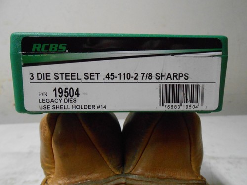 RCBS SHARPS 45-110 3 DIES NEW OPENED | eBay