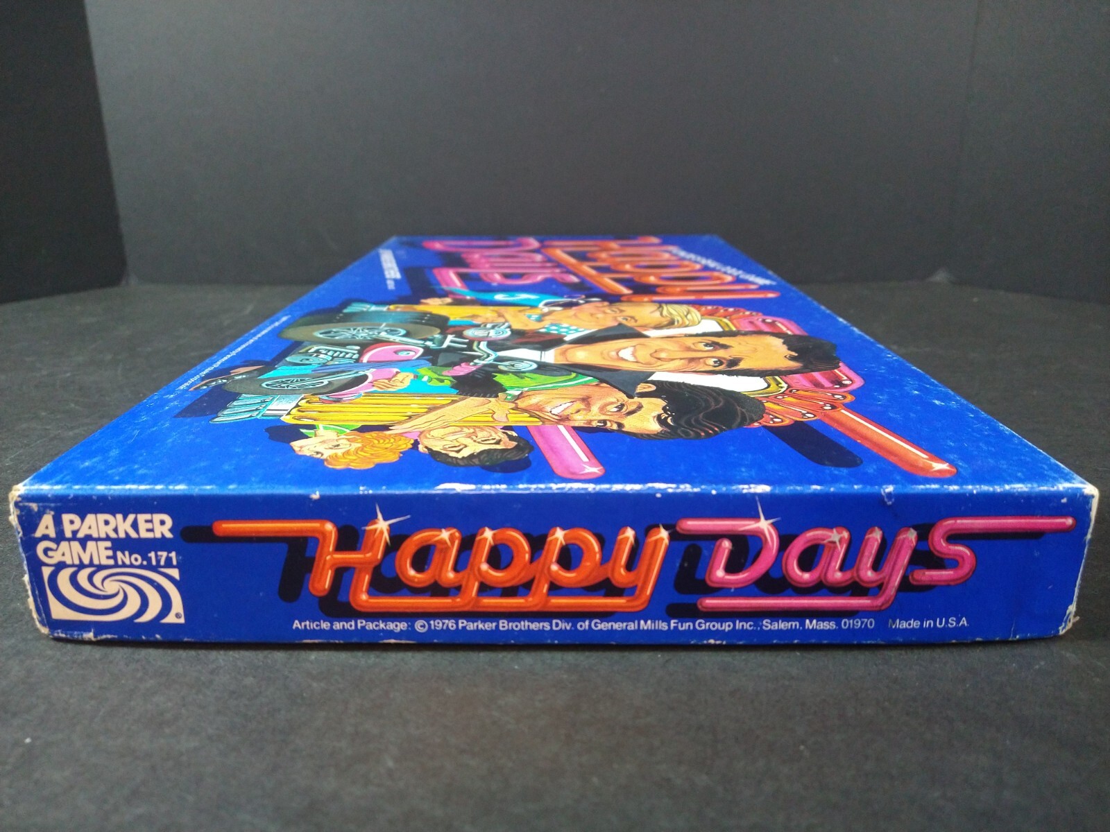 Vintage1976 Happy Days Fonzie's Real Cool Board Game Parker Brothers ...