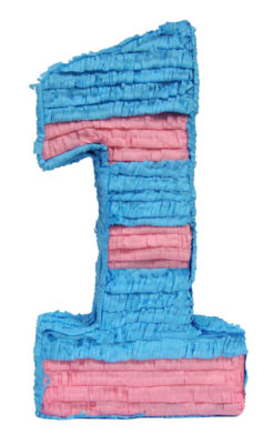 FIRST BIRTHDAY PINATA BIRTHDAY OR PARTY GAME/ DECORATION | eBay UK