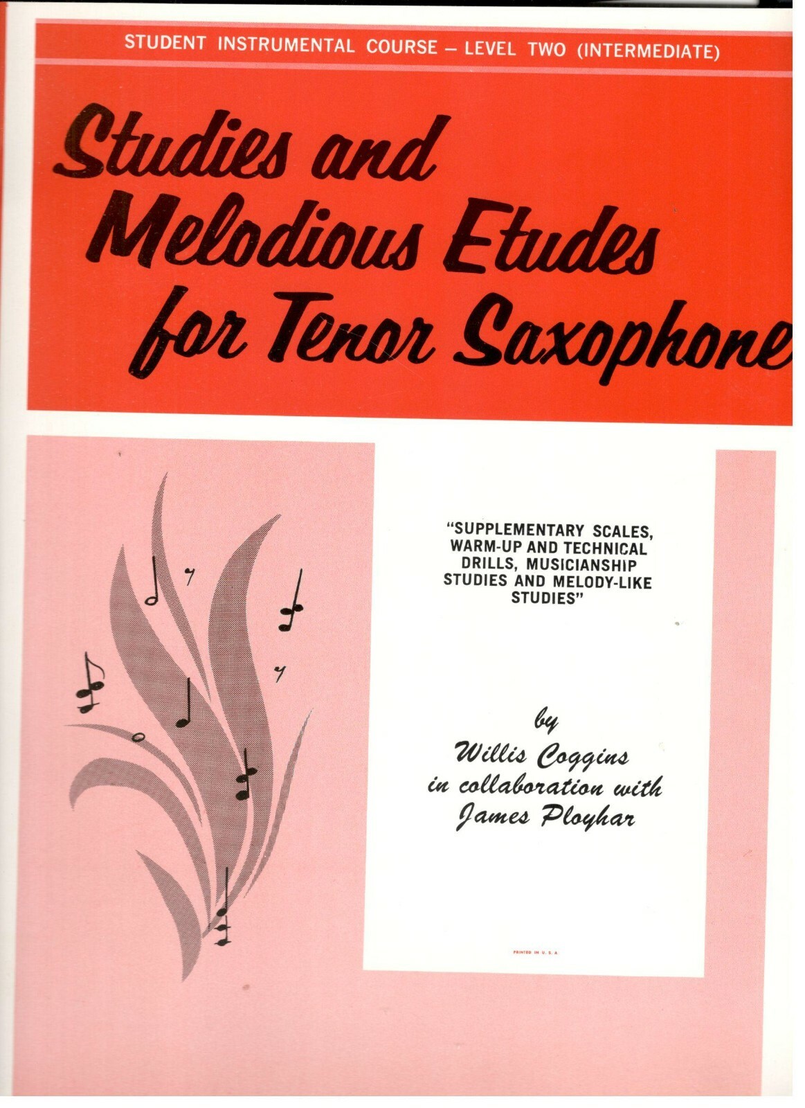 STUDENT INSTRUMENTAL COURSE LEVEL 2 STUDIES AND MELODIOUS ETUDES FOR ...