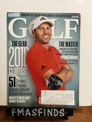 A3 2018 SERGIO GARCIA THE MASTER March GOLF Magazine | eBay