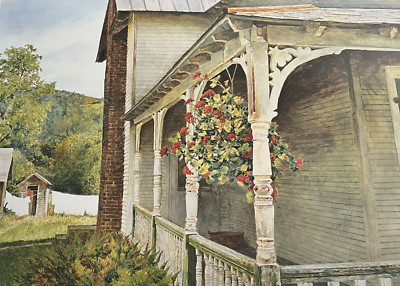 David Armstrong "Side Porch" limited edition print, New , MINT ...