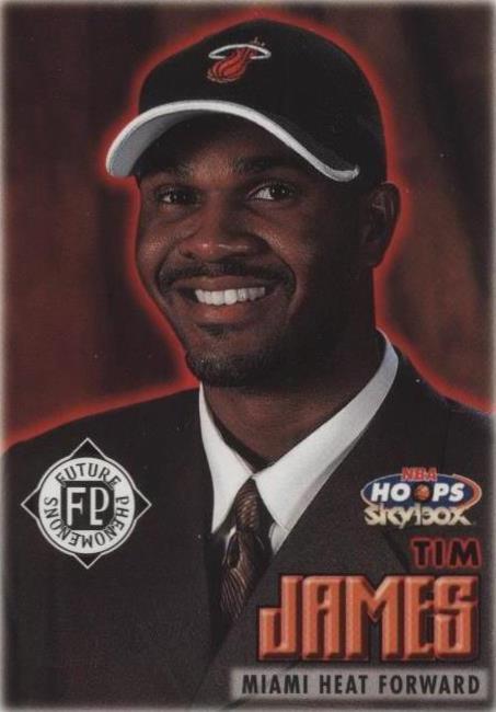 1999-00 Skybox NBA Hoops - Future Phenomenons Tim James #183 (RC) for ...