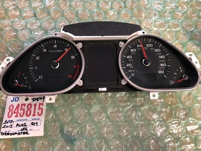 OEM 2013 -2015 AUDI Q7 GAS MPH SPEEDOMETER CLUSTER PART # 4L0 920 985 ...
