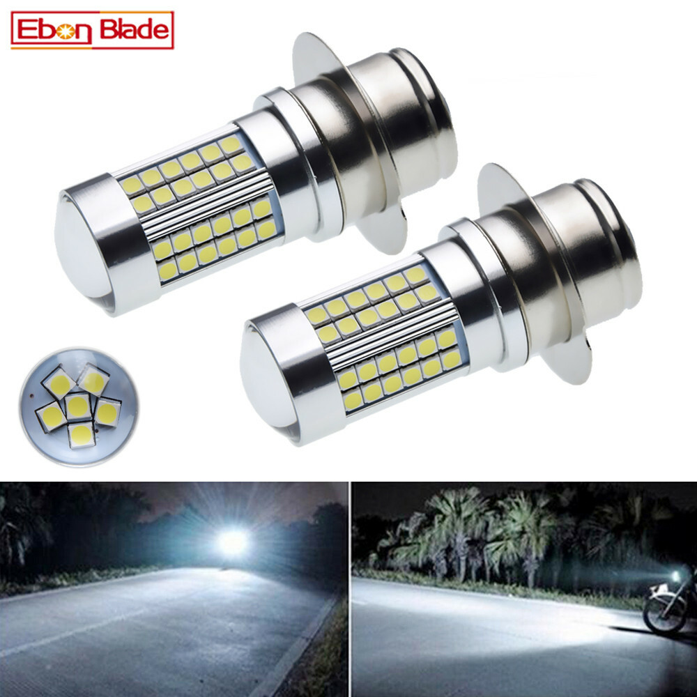2Pcs P36S BPF P323 LLB323 3030 66SMD Car LED Light Bulb Lamp White ...